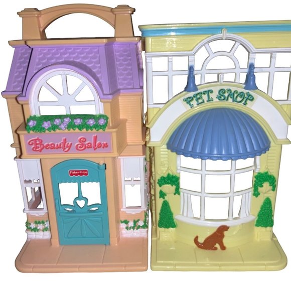 Fisher-Price | Toys | Sweet Street Doll House Fisher Price Beauty Salon ...